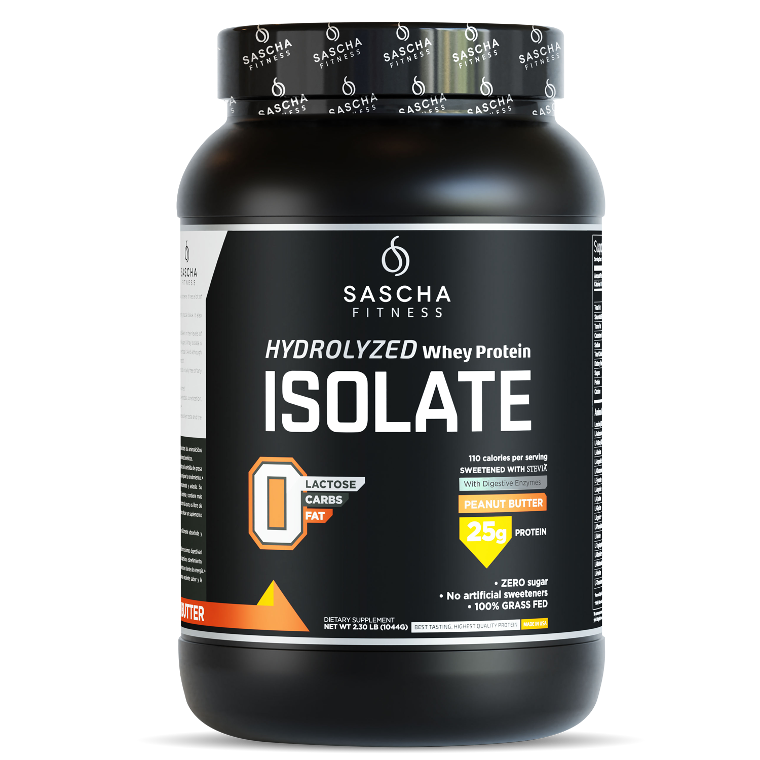 Hydrolyzed Whey Protein Isolate - Mantequilla de Maní - Uhlala Fit Supply