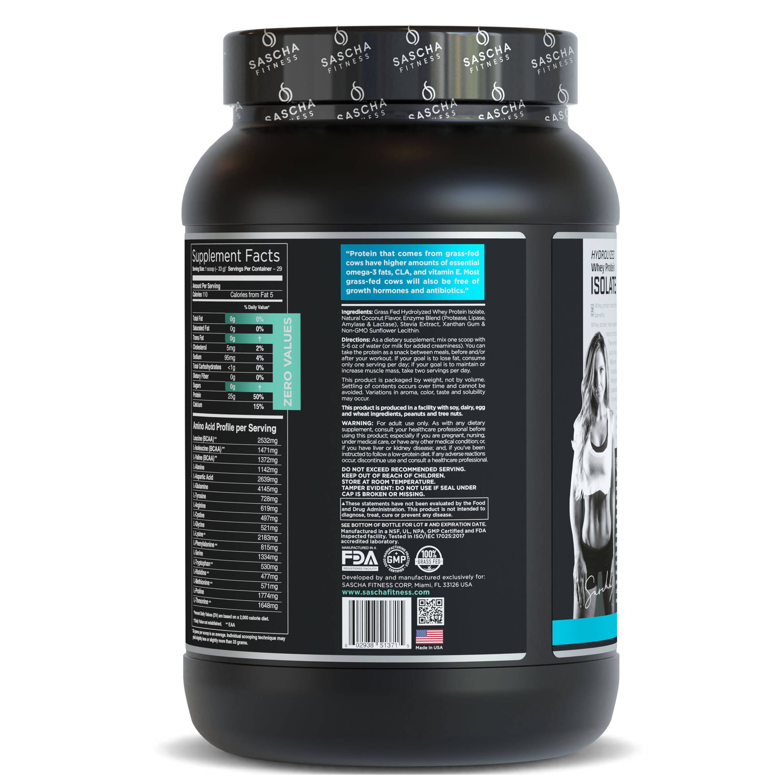 Hydrolyzed Whey Protein Isolate - Coco - Uhlala Fit Supply