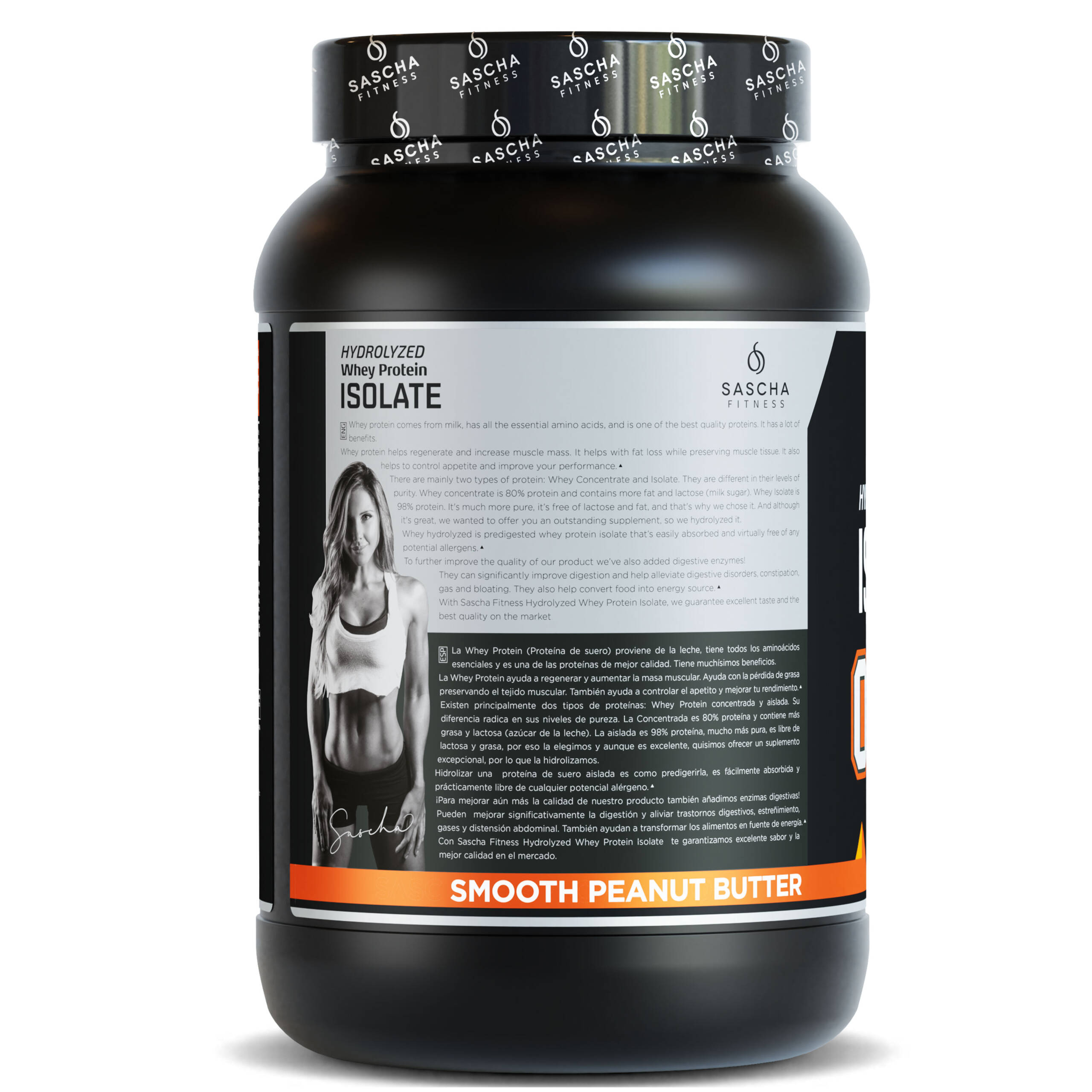 Hydrolyzed Whey Protein Isolate - Mantequilla de Maní - Uhlala Fit Supply